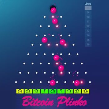 Bitcoin plinko - The favotite game now with bitcoins